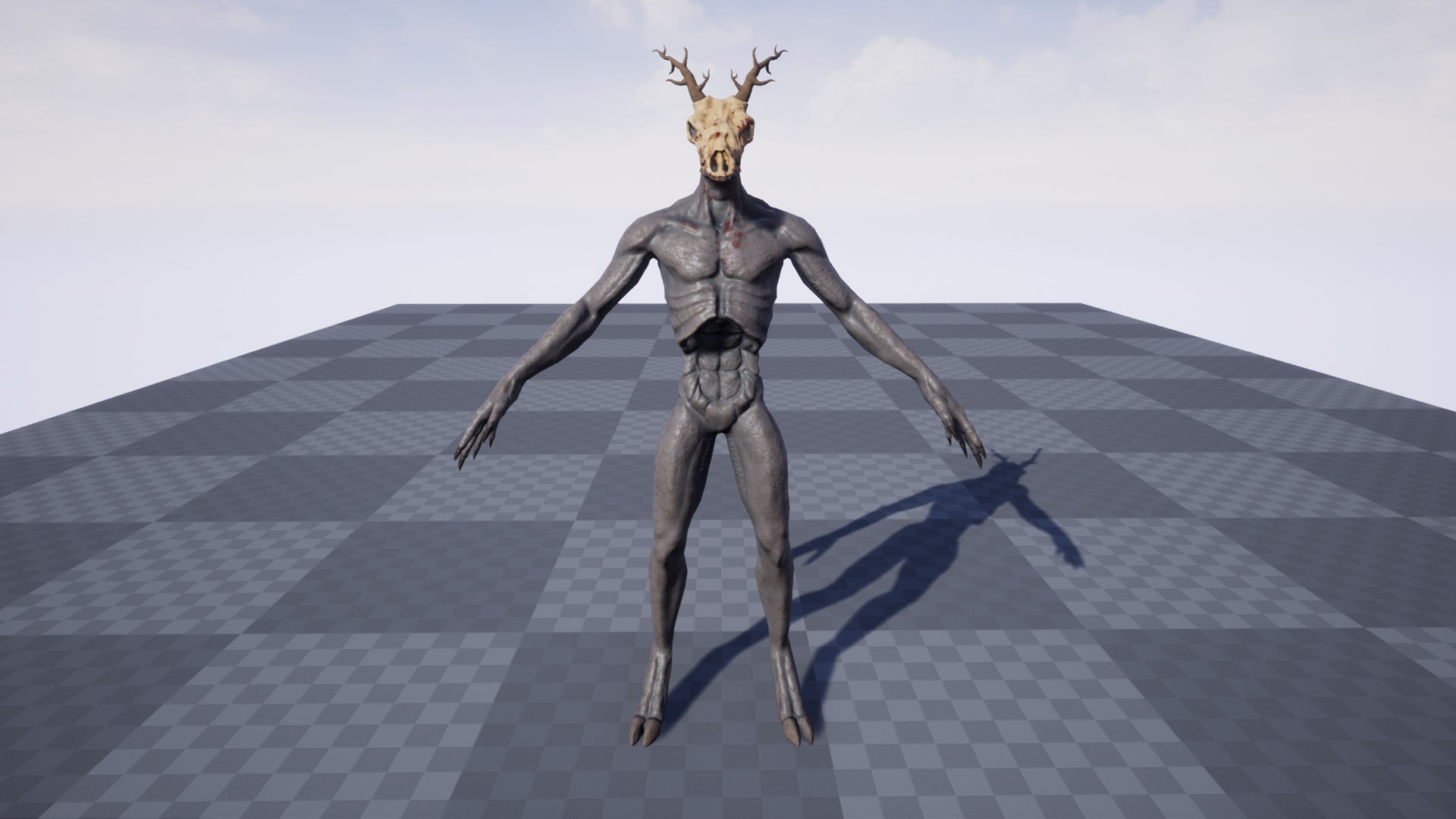 3D Wendigo - TurboSquid 2090470