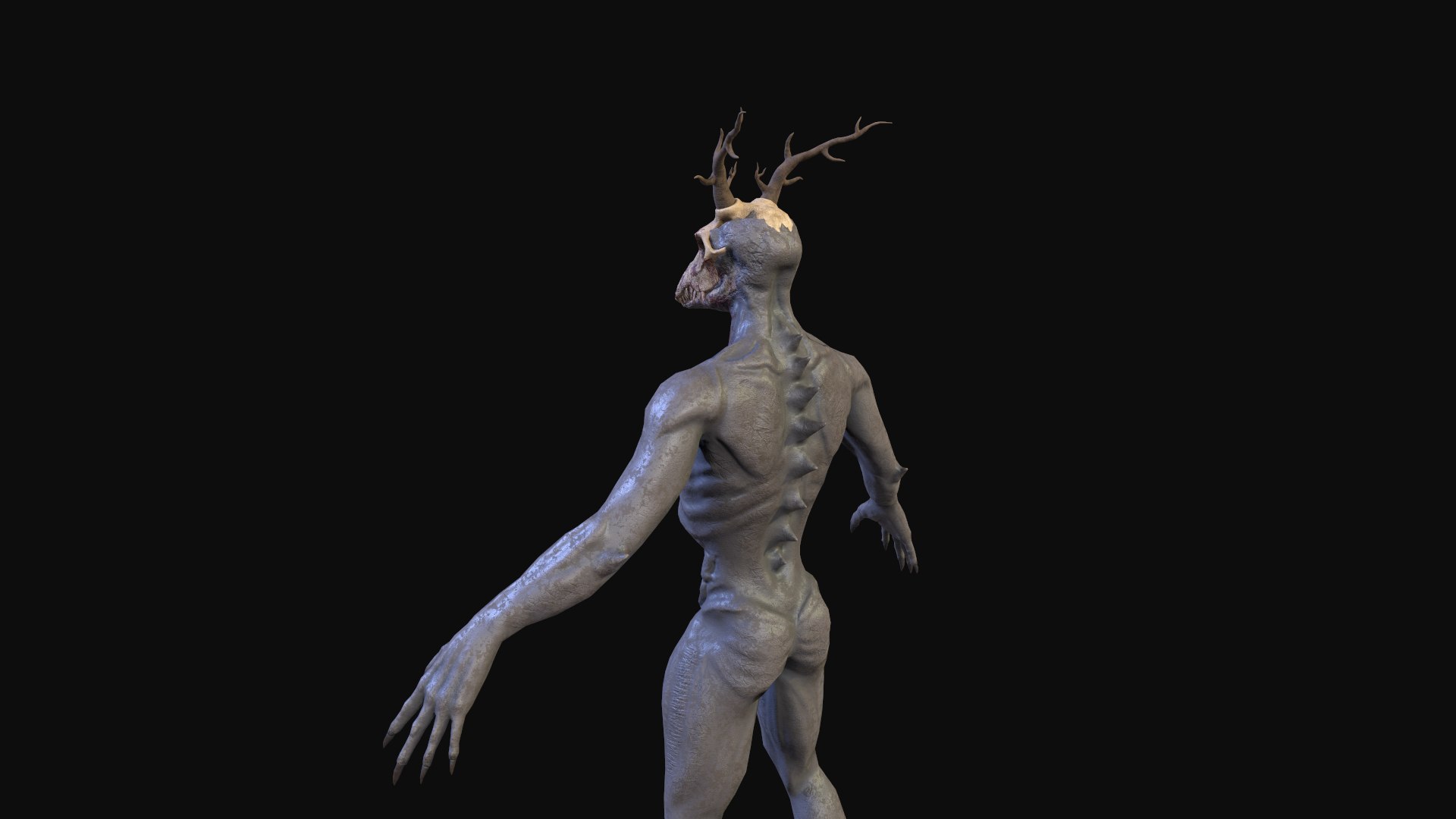 3D Wendigo - TurboSquid 2090470
