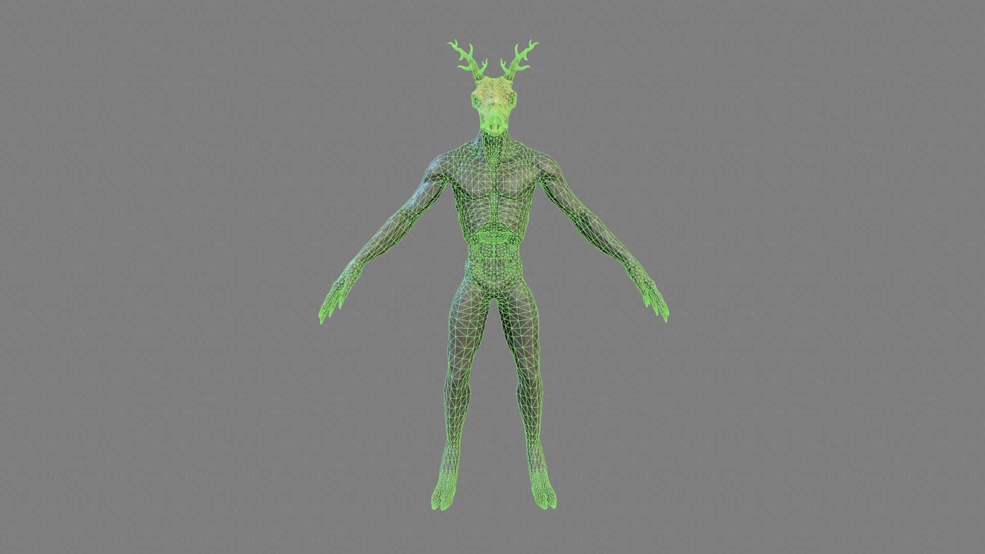3D Wendigo - TurboSquid 2090470