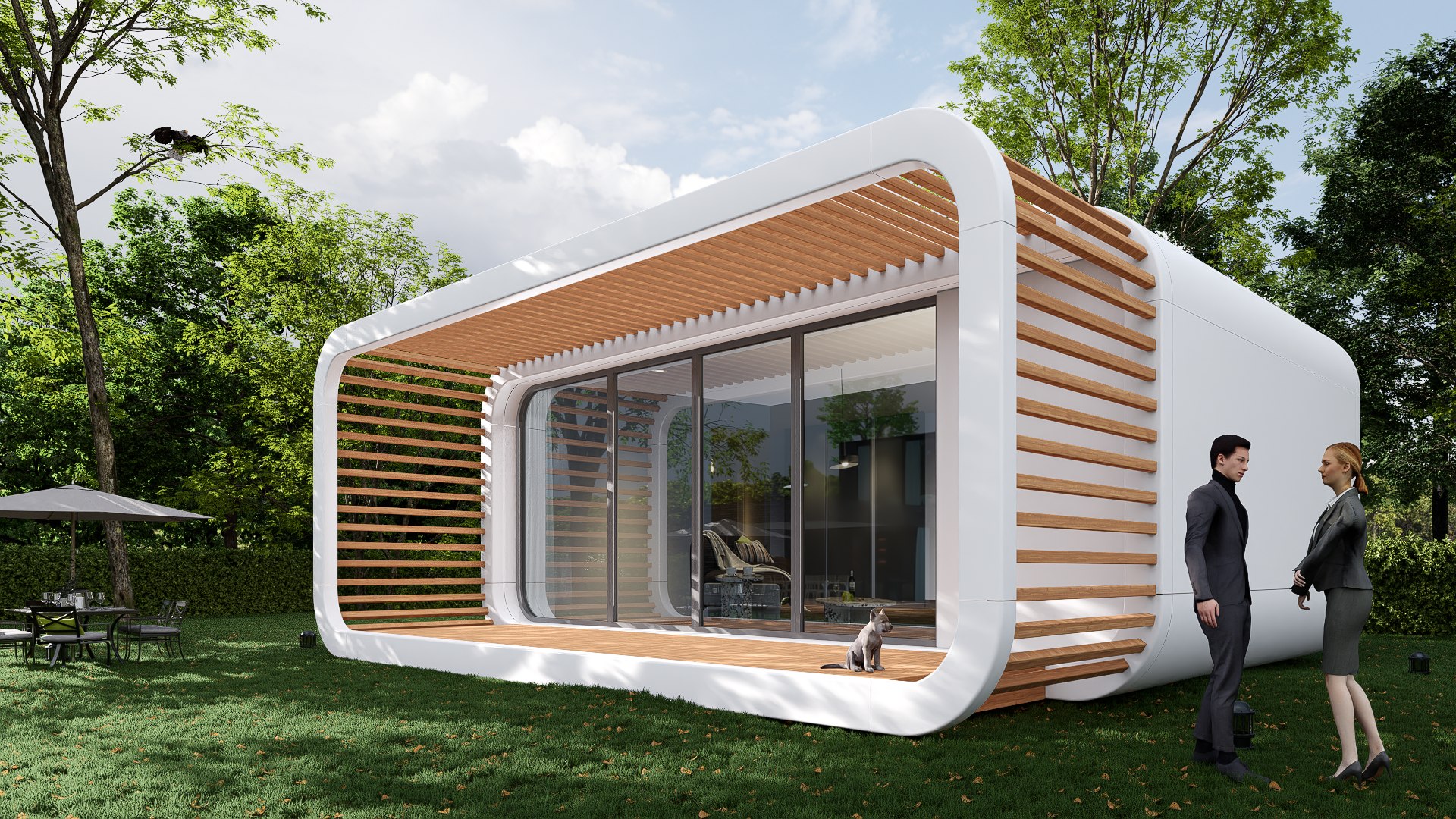 Capsul House 3D - TurboSquid 2277320