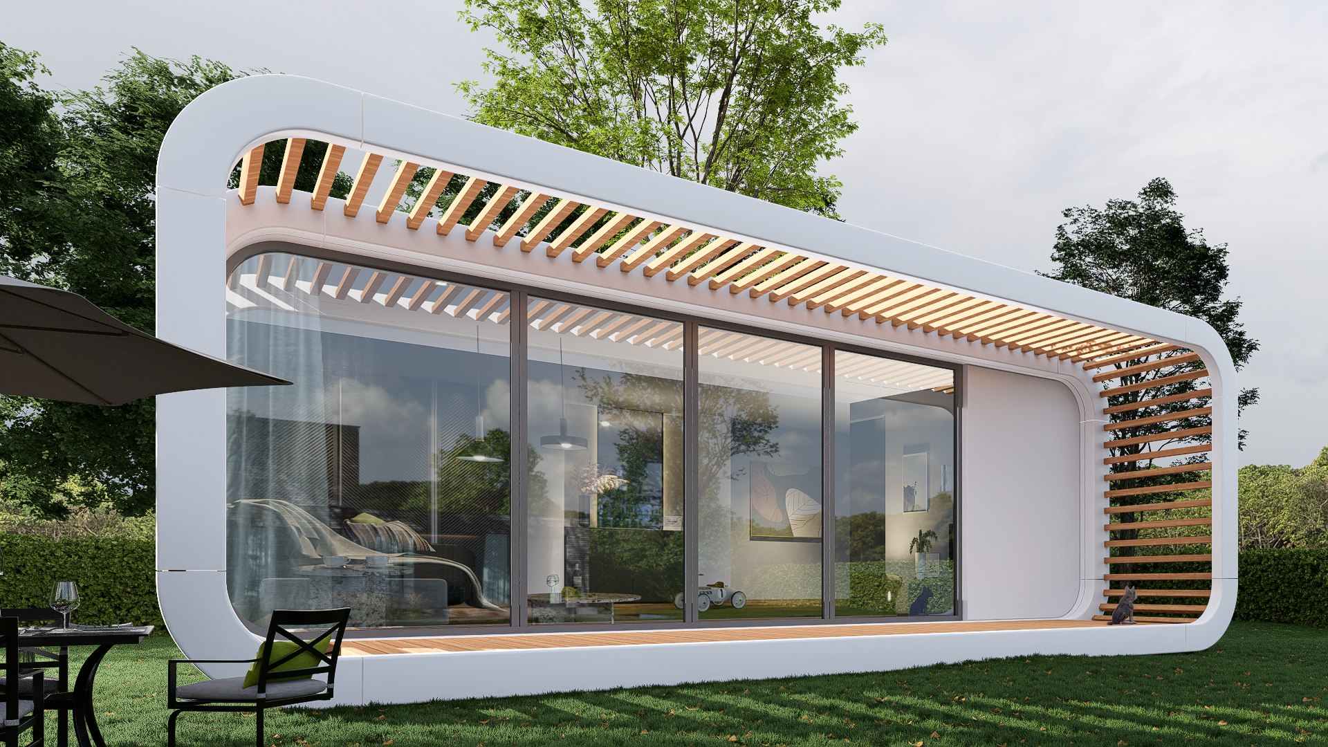 Capsul House 3D - TurboSquid 2277320