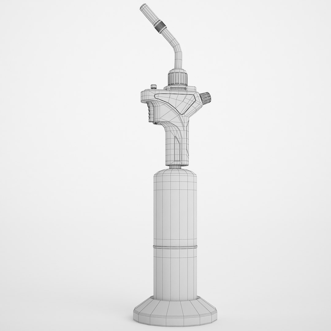 3D Gas Welding Torch Model - TurboSquid 1671229
