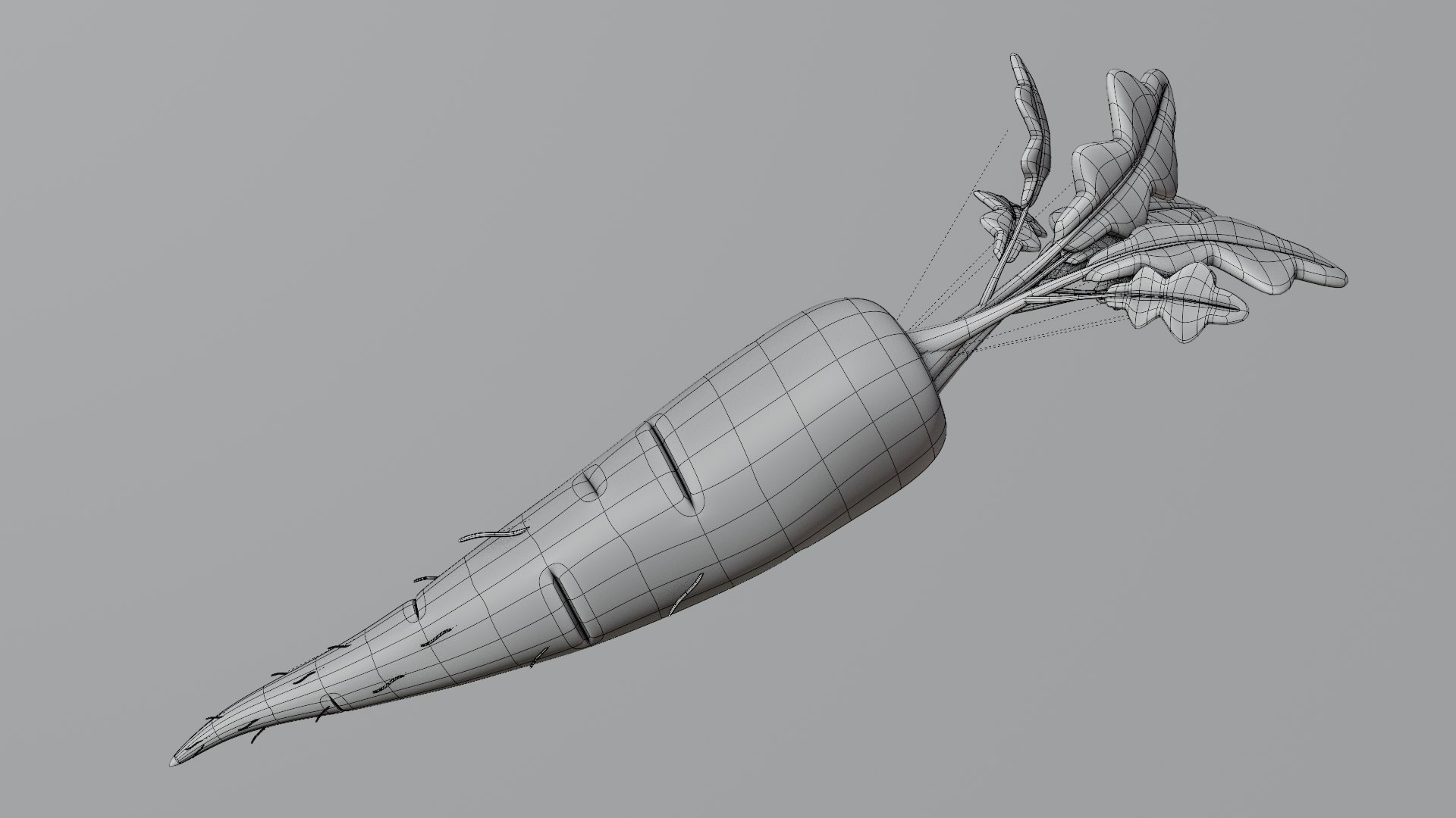 3D Carrot Scene Model - TurboSquid 2115140