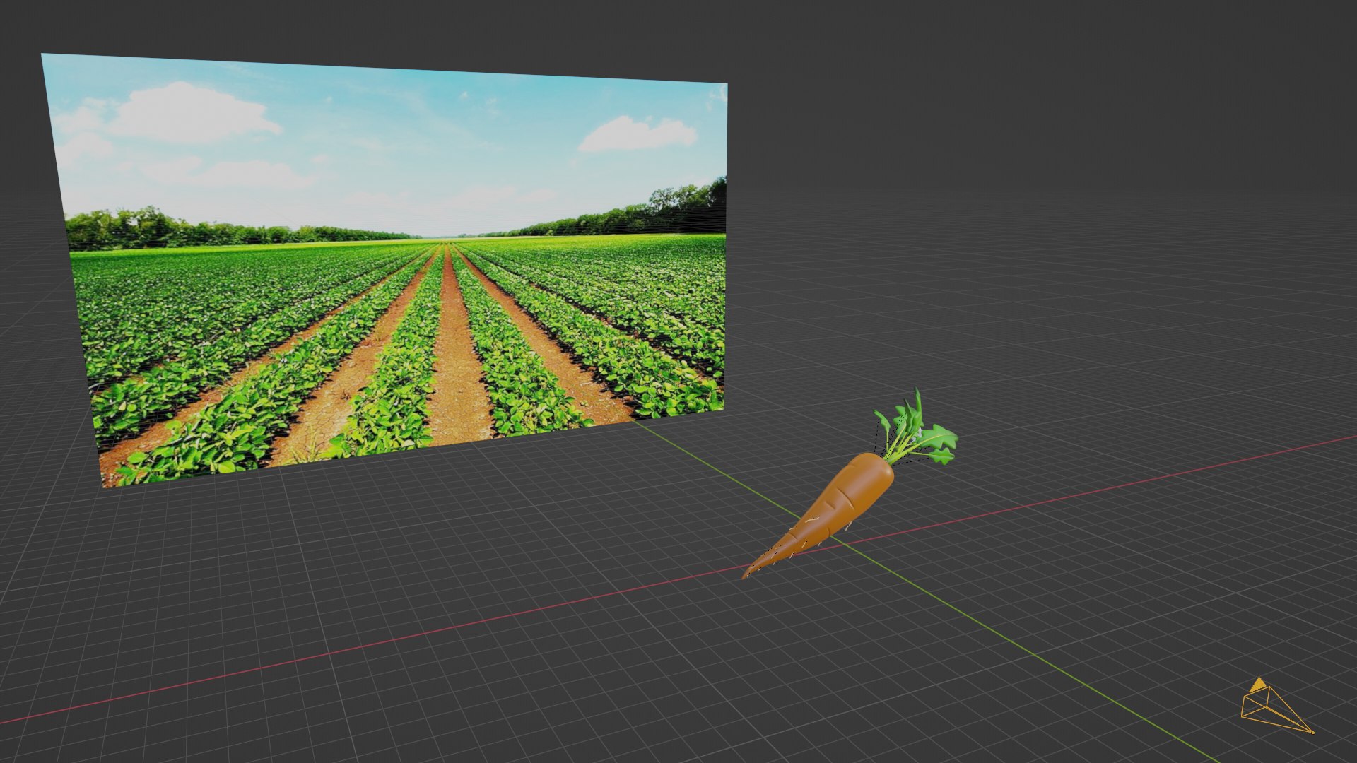 3D Carrot Scene Model - TurboSquid 2115140