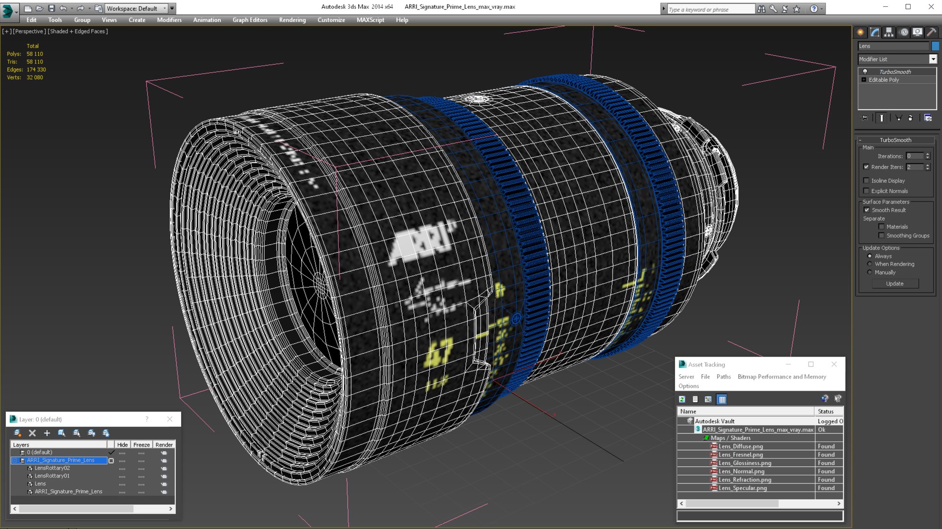 ARRI Signature Prime Lens 3D Model - TurboSquid 1896265
