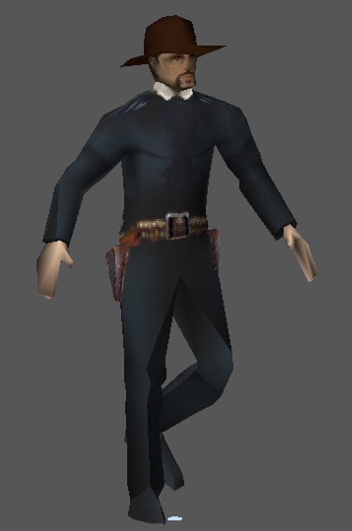 Cowboy Multiplayer Male 3ds