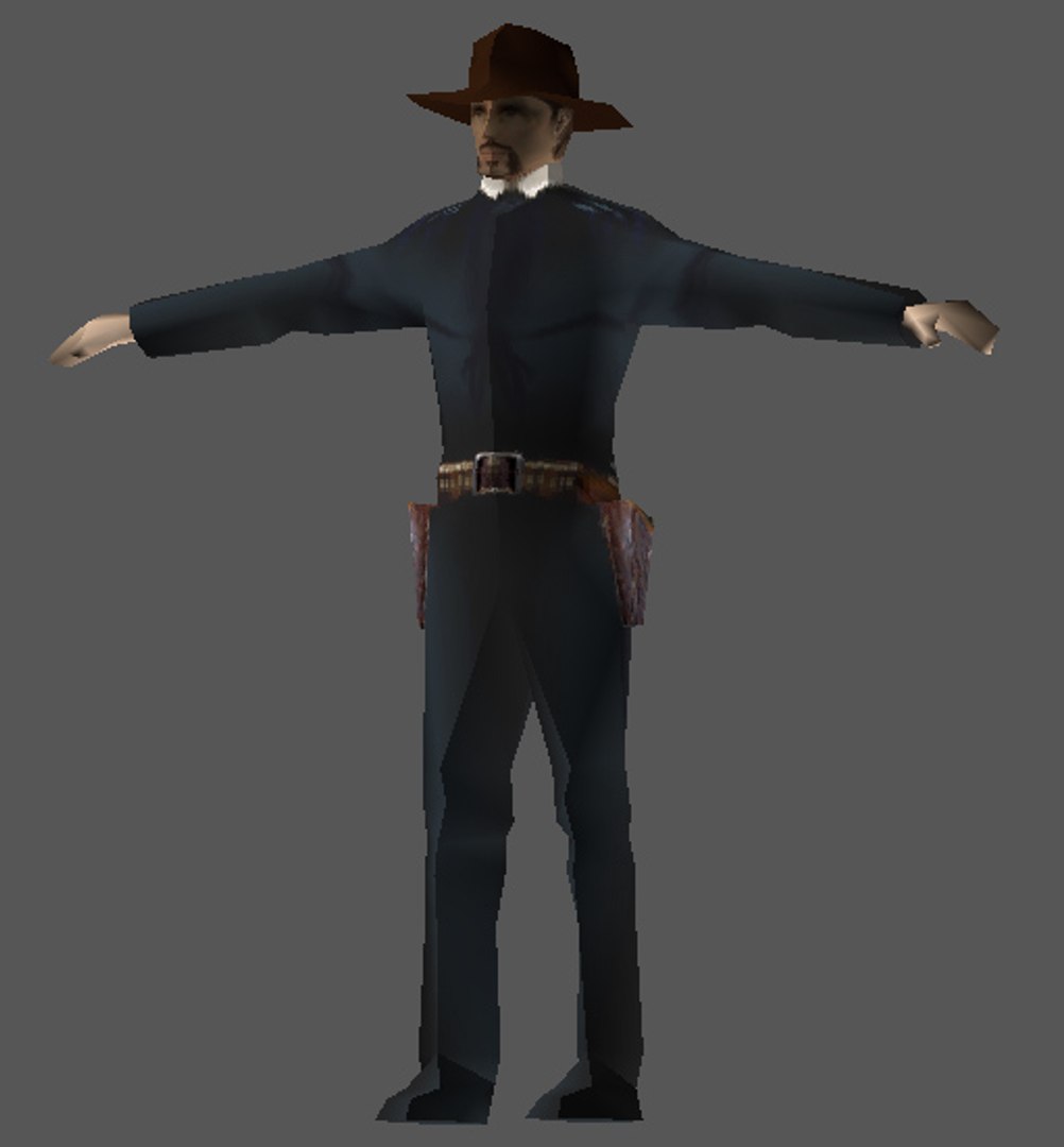 Cowboy Multiplayer Male 3ds