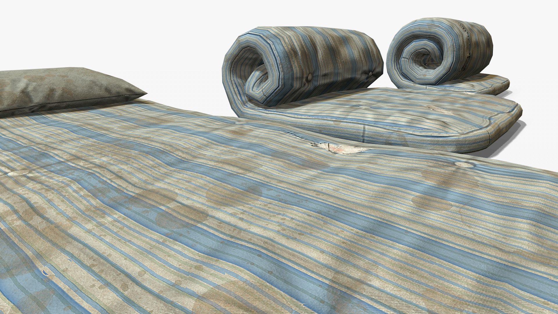3D Mattress Old PBR Model - TurboSquid 1741940