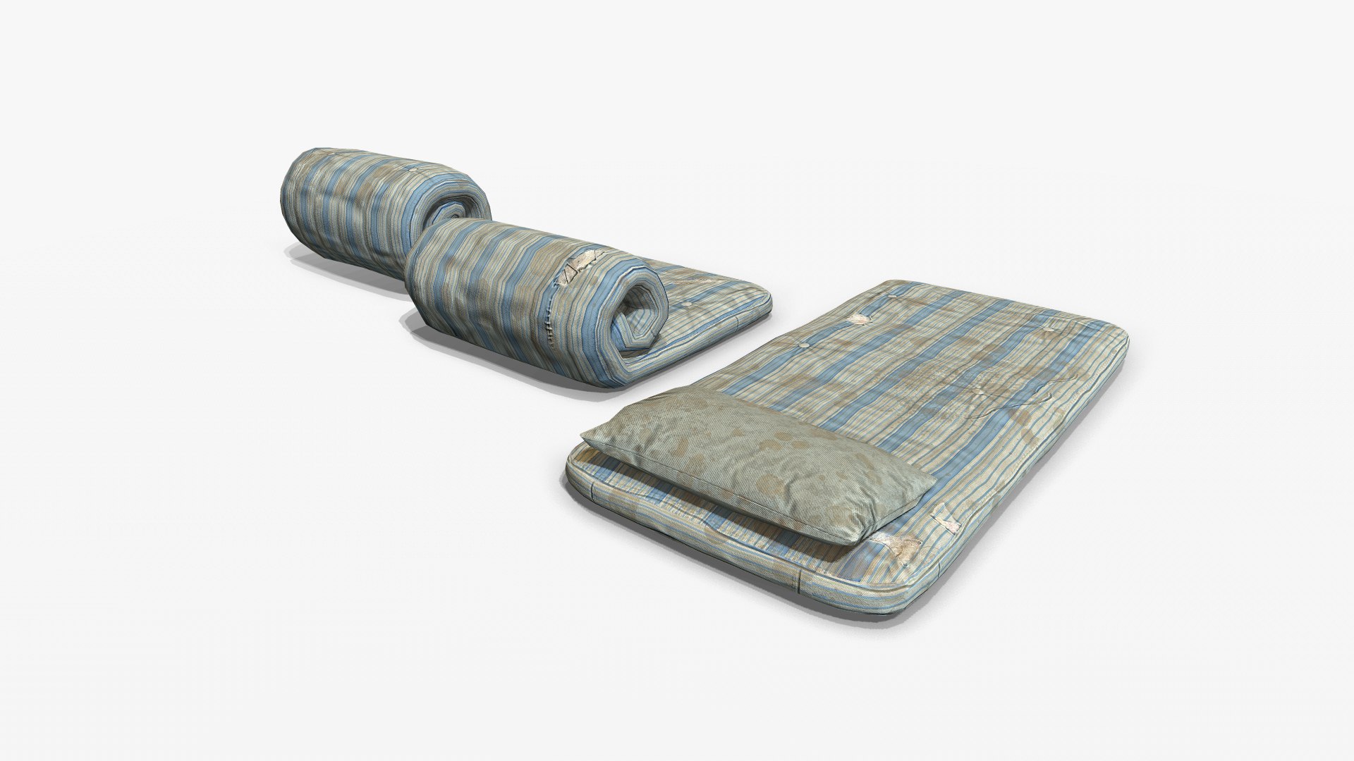 3D Mattress Old PBR Model - TurboSquid 1741940