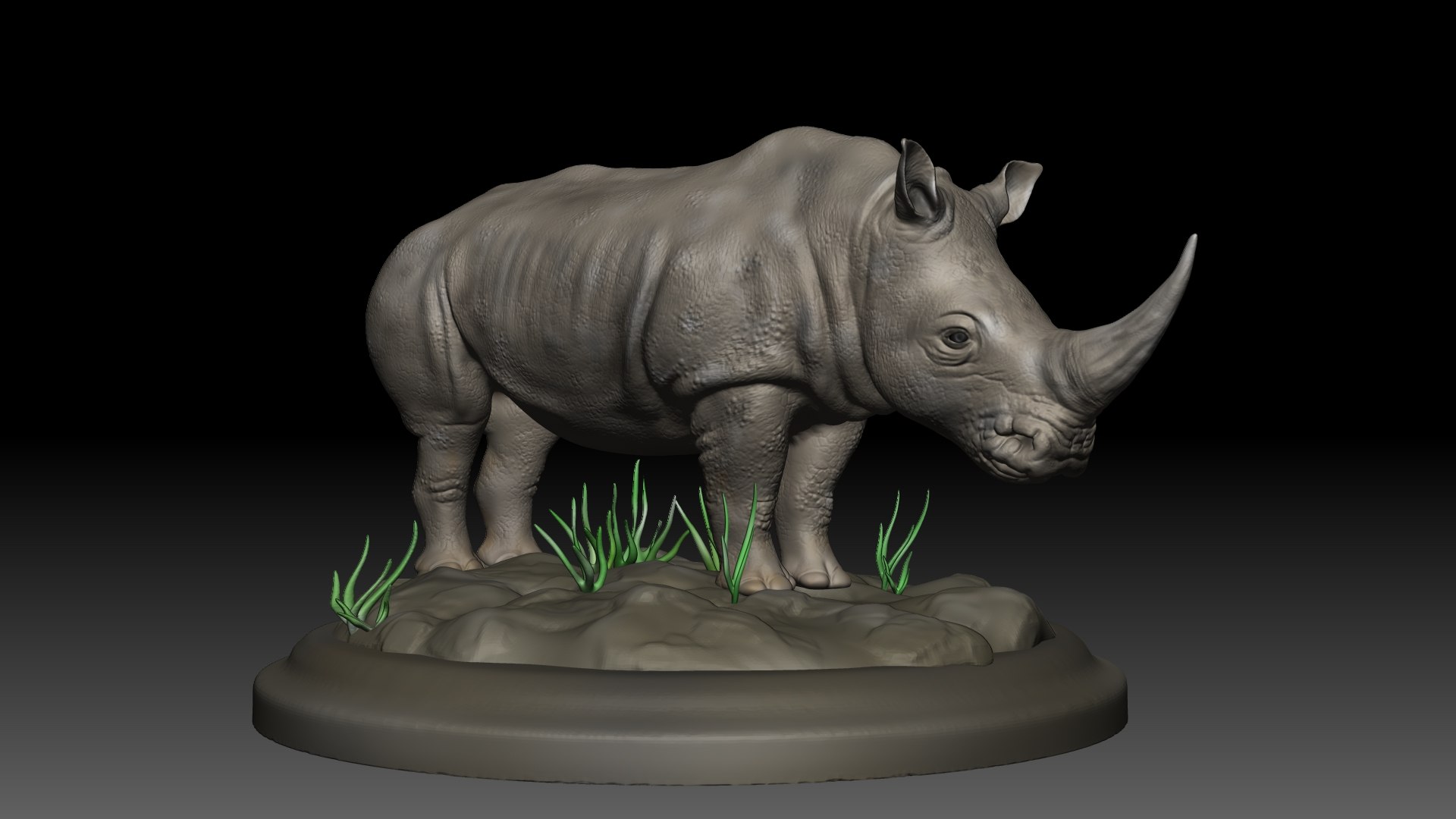 Rhinoceros Asia 3D Model - TurboSquid 2231008