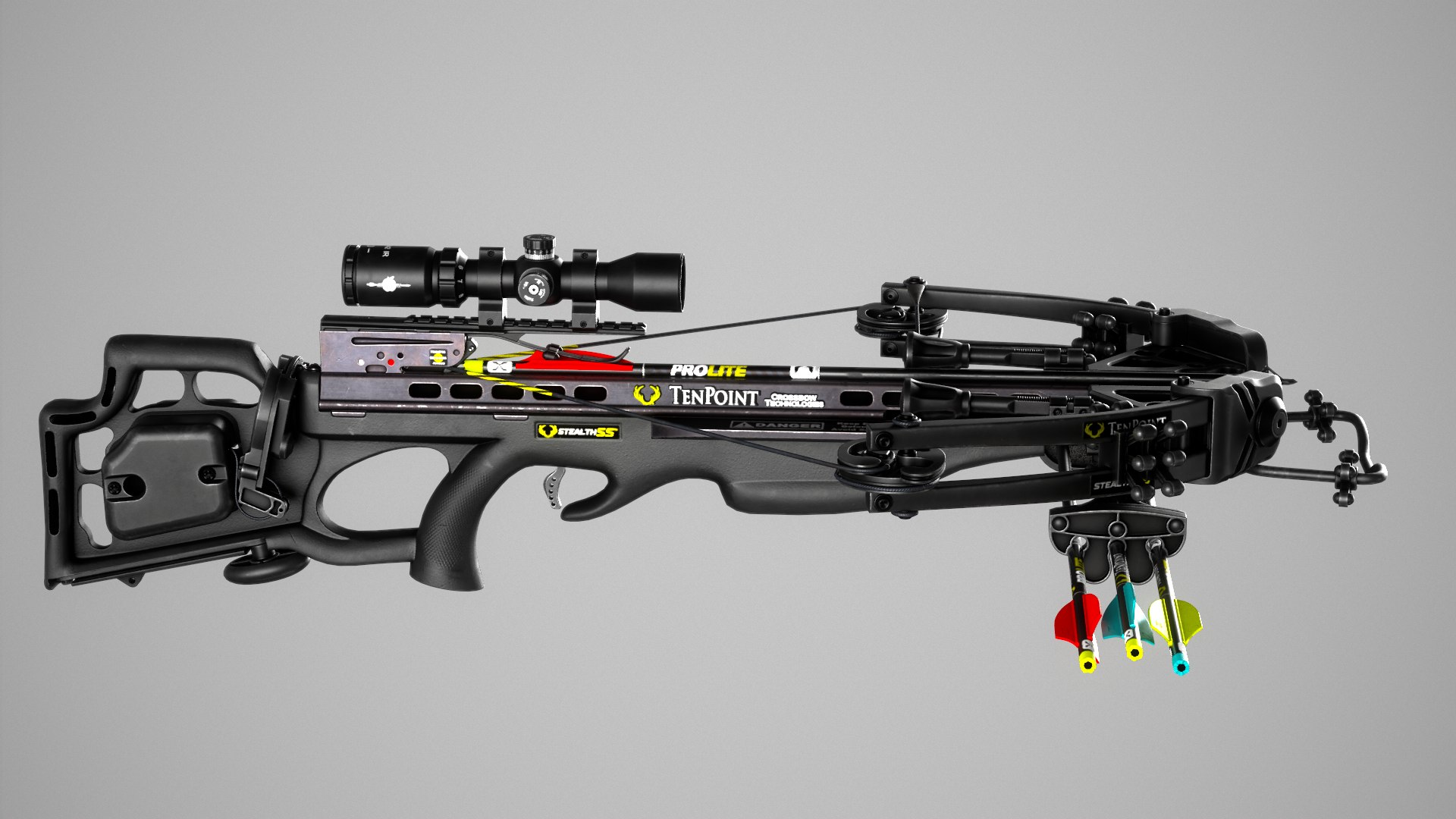 Tenpoint Stealth Hunting Crossbow Model - TurboSquid 2196336