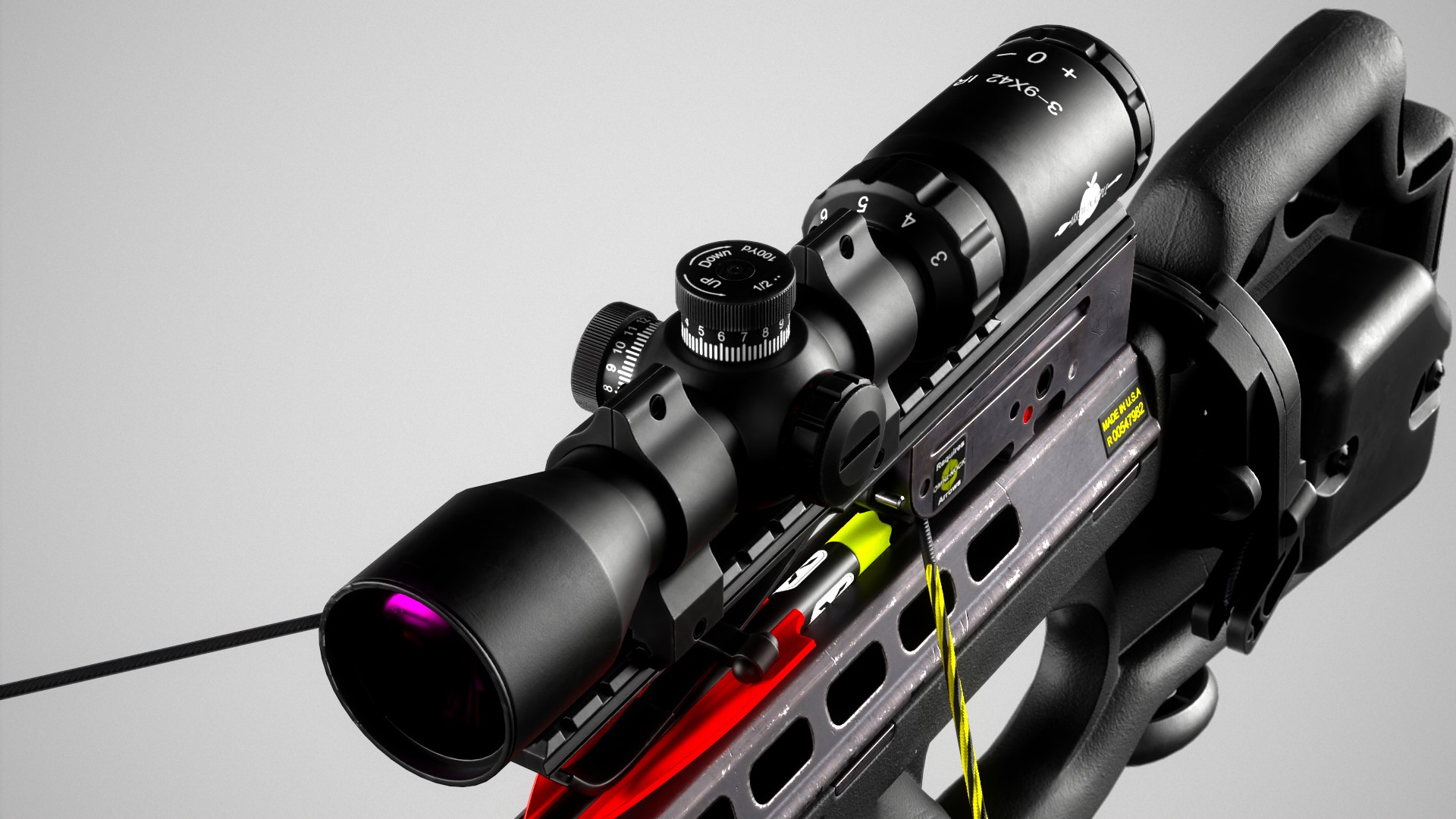 Tenpoint Stealth Hunting Crossbow Model - TurboSquid 2196336