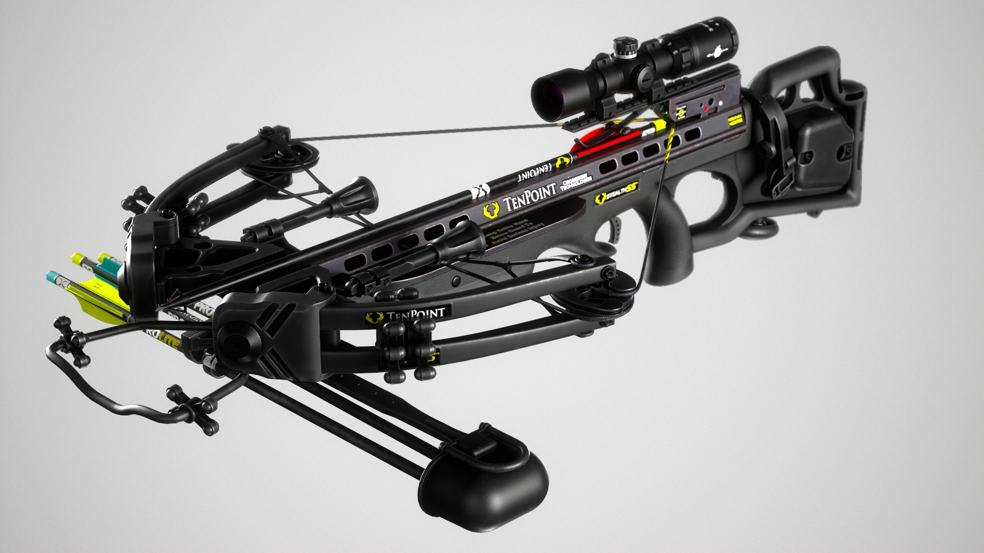 Tenpoint Stealth Hunting Crossbow Model - TurboSquid 2196336