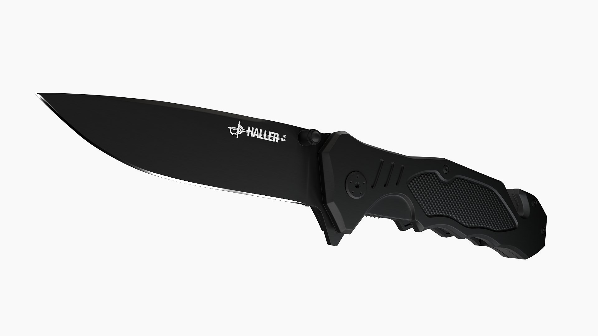 3D Haller Rescue Knife Blade - TurboSquid 1564239