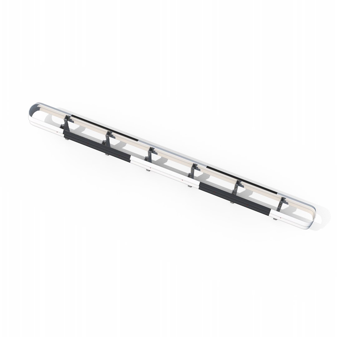 3D Model Highway Guardrail - TurboSquid 2082429
