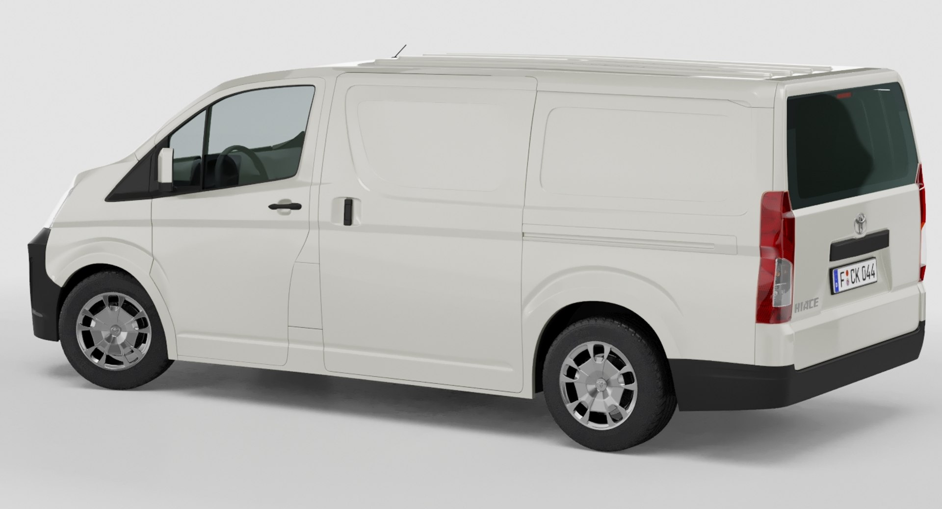 Toyota Hiace 2019-2020 3D Model - TurboSquid 1400365