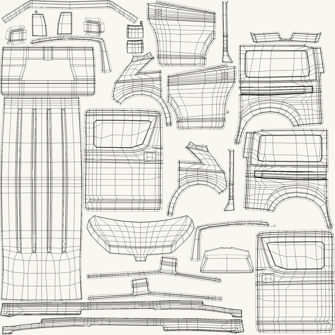 Toyota Hiace 2019-2020 3D Model - TurboSquid 1400365