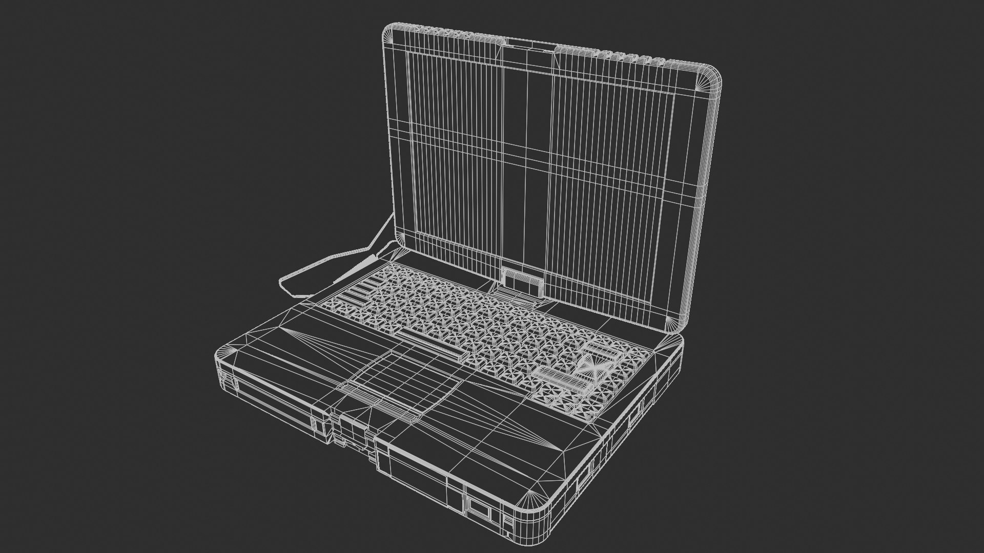 3d Laptop Panasonic Toughbook Model