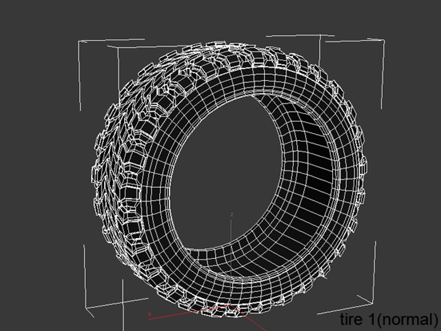 tire 1 3d model