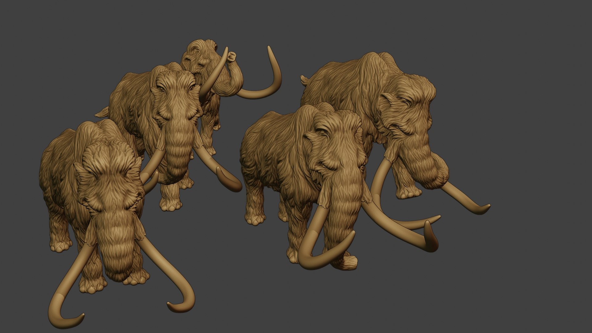 Mammoth Pack1 3D Model - TurboSquid 1870698