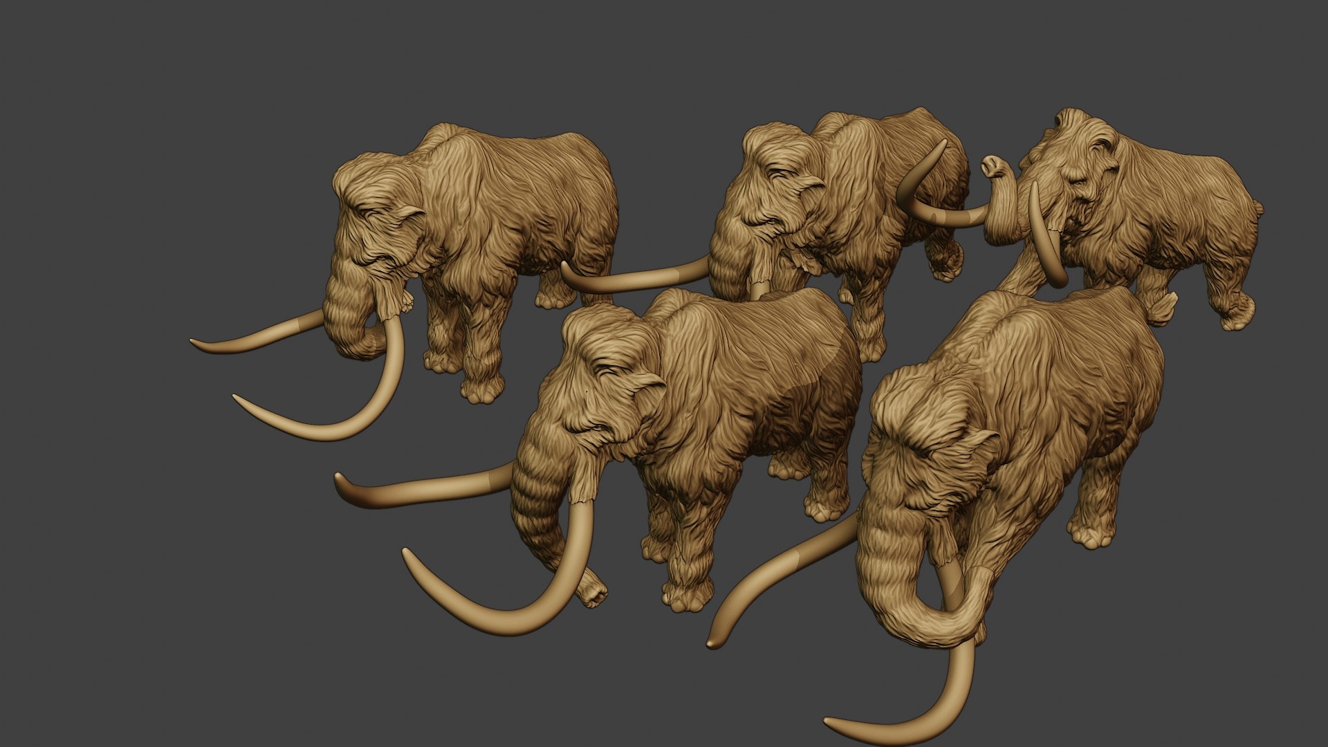 Mammoth Pack1 3D Model - TurboSquid 1870698