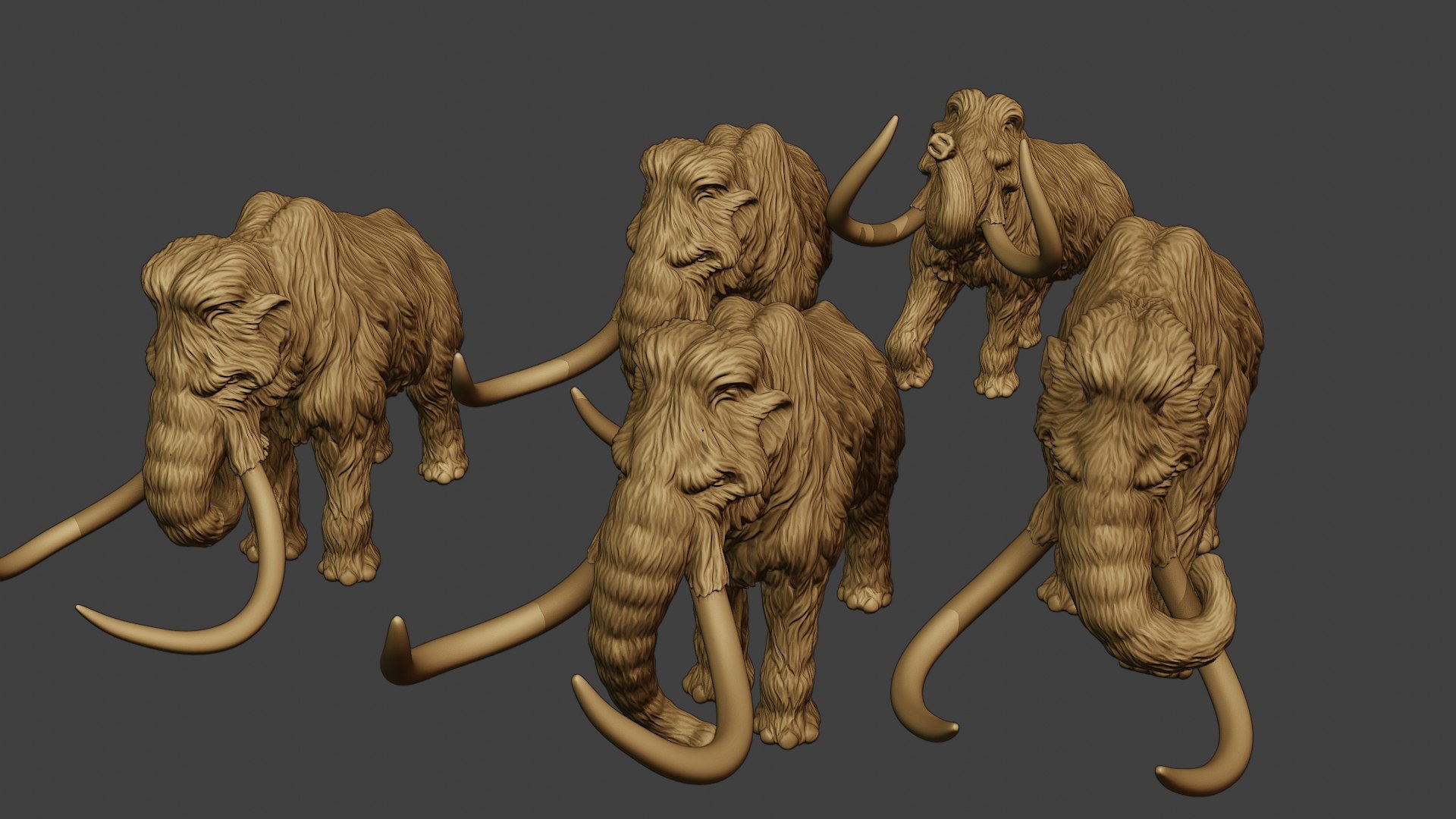 Mammoth Pack1 3D Model - TurboSquid 1870698
