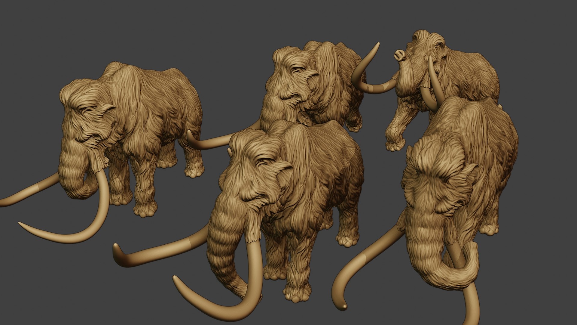 Mammoth Pack1 3D Model - TurboSquid 1870698