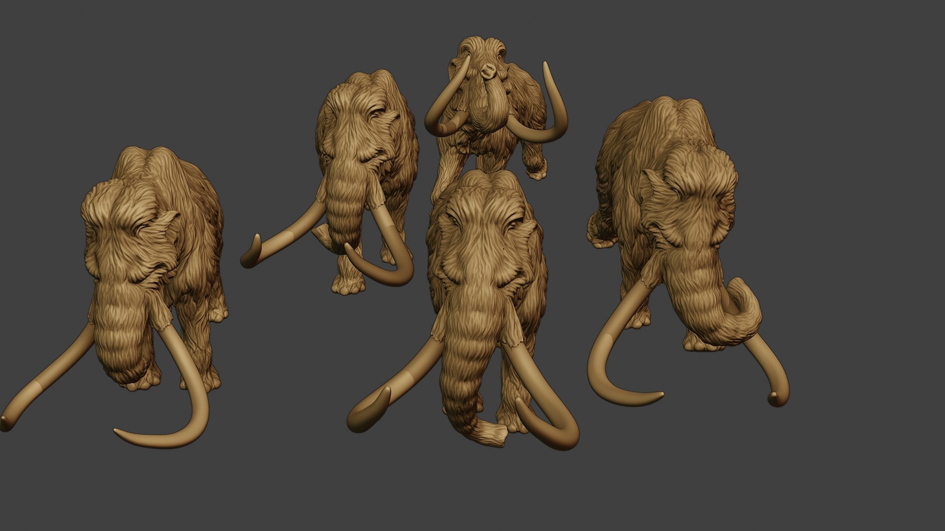 Mammoth Pack1 3D Model - TurboSquid 1870698
