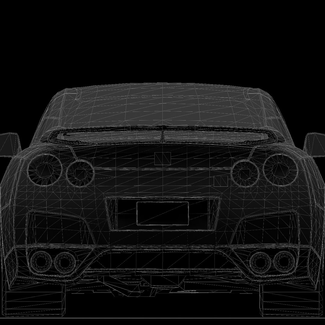 Nissan Gtr Car 3d Model