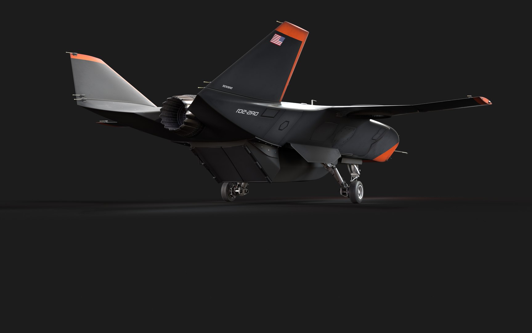 3D Boeing MQ-28 Ghost Bat Drone Custom Modification - TurboSquid 2238649