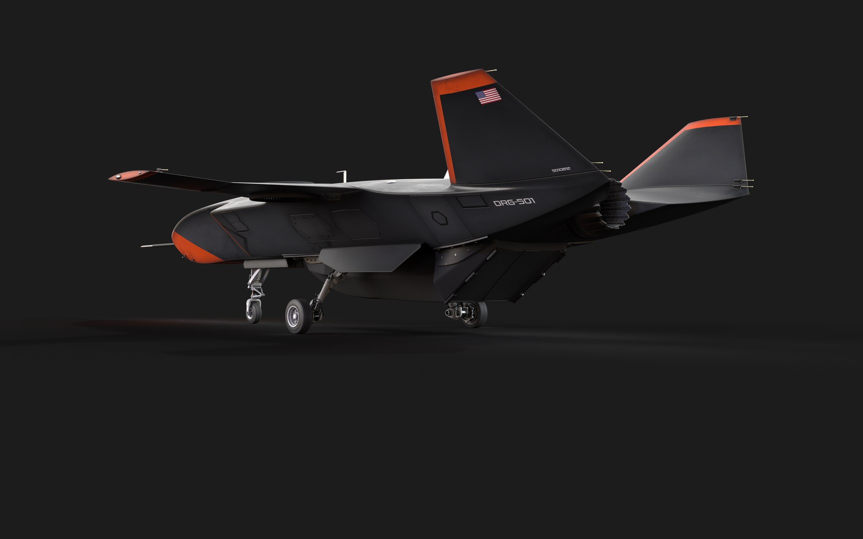 3D Boeing MQ-28 Ghost Bat Drone Custom Modification - TurboSquid 2238649