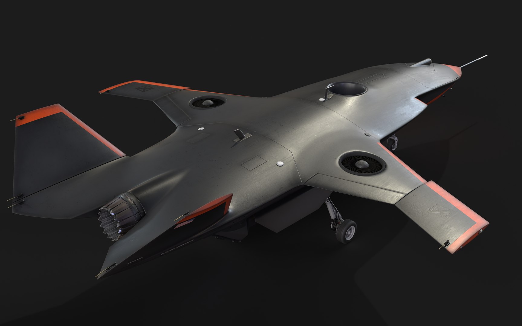 3D Boeing MQ-28 Ghost Bat Drone Custom Modification - TurboSquid 2238649