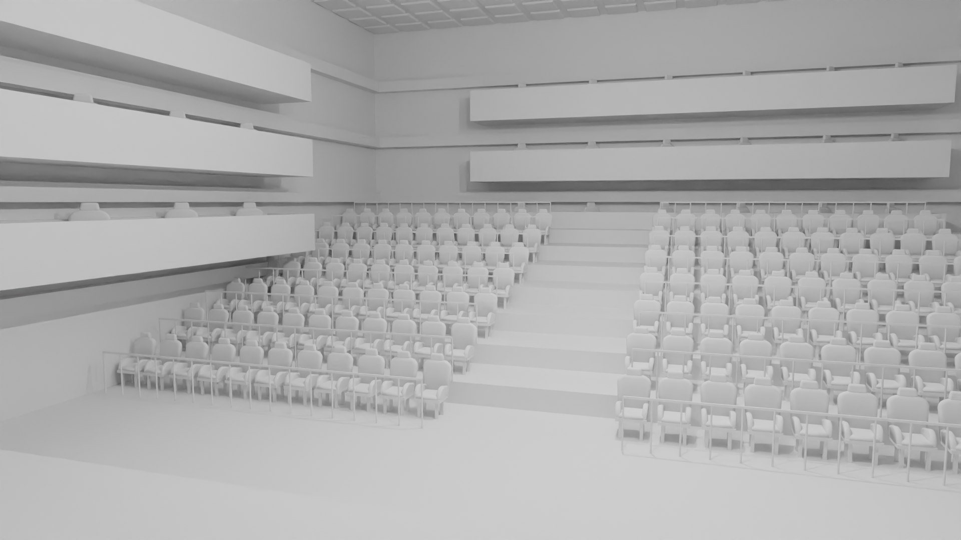 3D Model Theater Hall Interior - TurboSquid 2159625