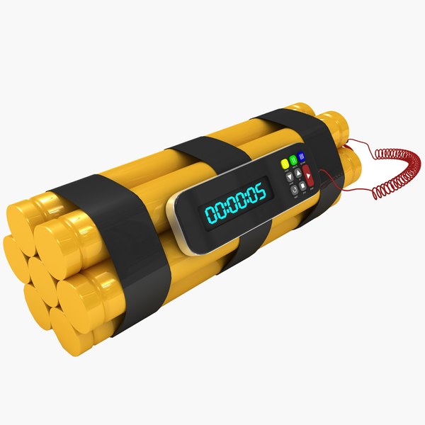 3d time bomb model
