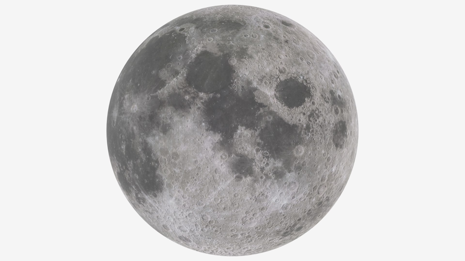 3D hd planet moon model - TurboSquid 1708553