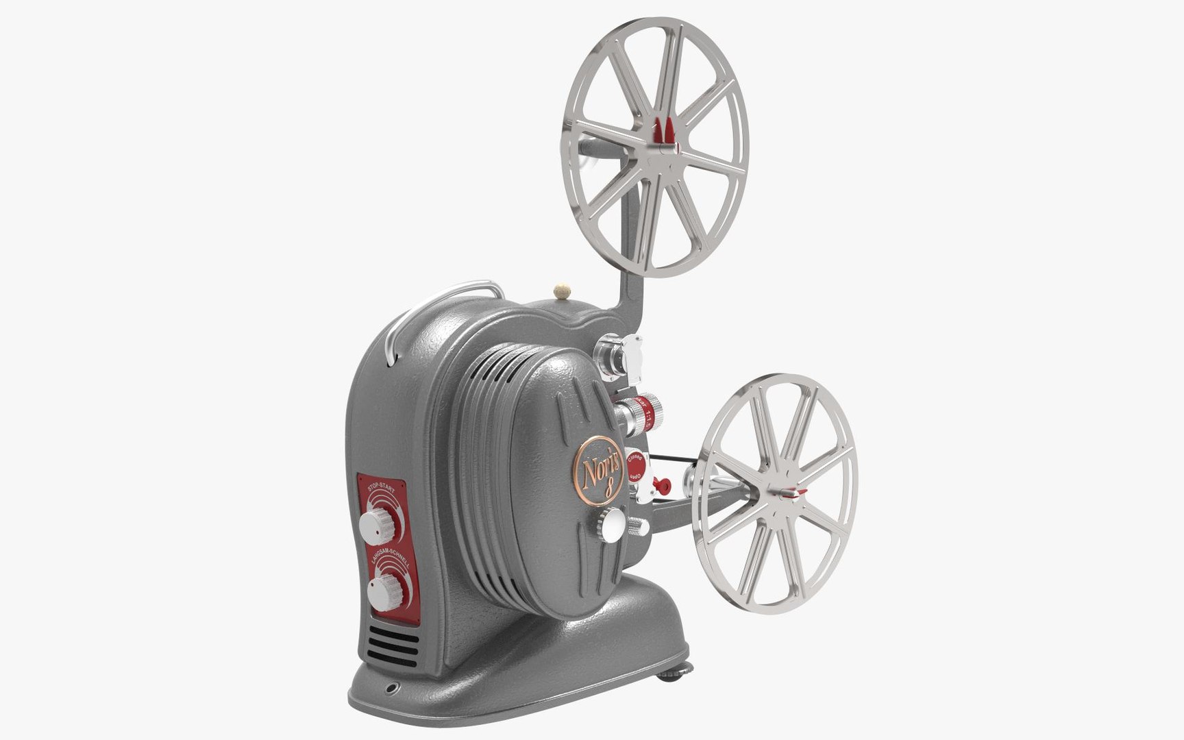 3D Noris-8 Film Projector - TurboSquid 2120969