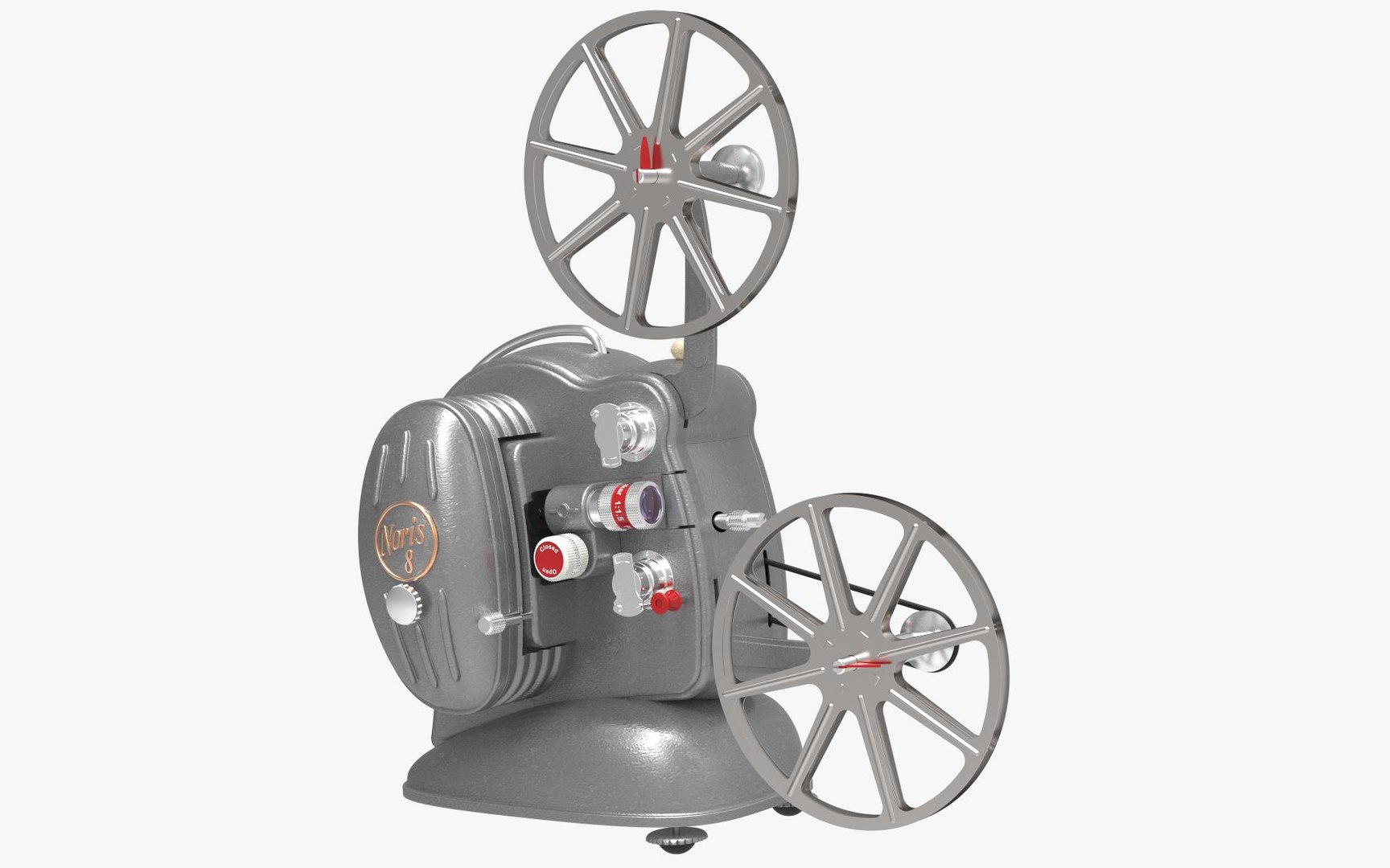 3D Noris-8 Film Projector - TurboSquid 2120969