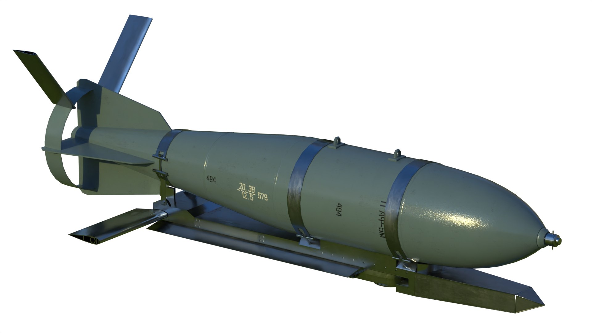 3D UMPK FAB-500 Guided Bomb - TurboSquid 2187246