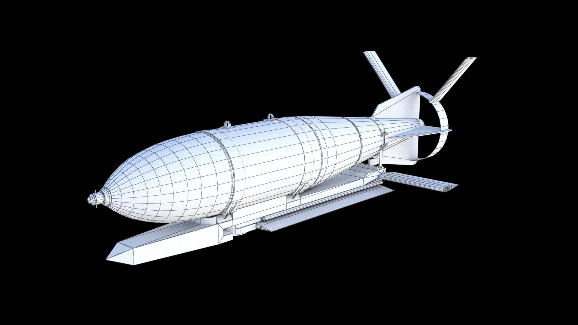 3D UMPK FAB-500 Guided Bomb - TurboSquid 2187246