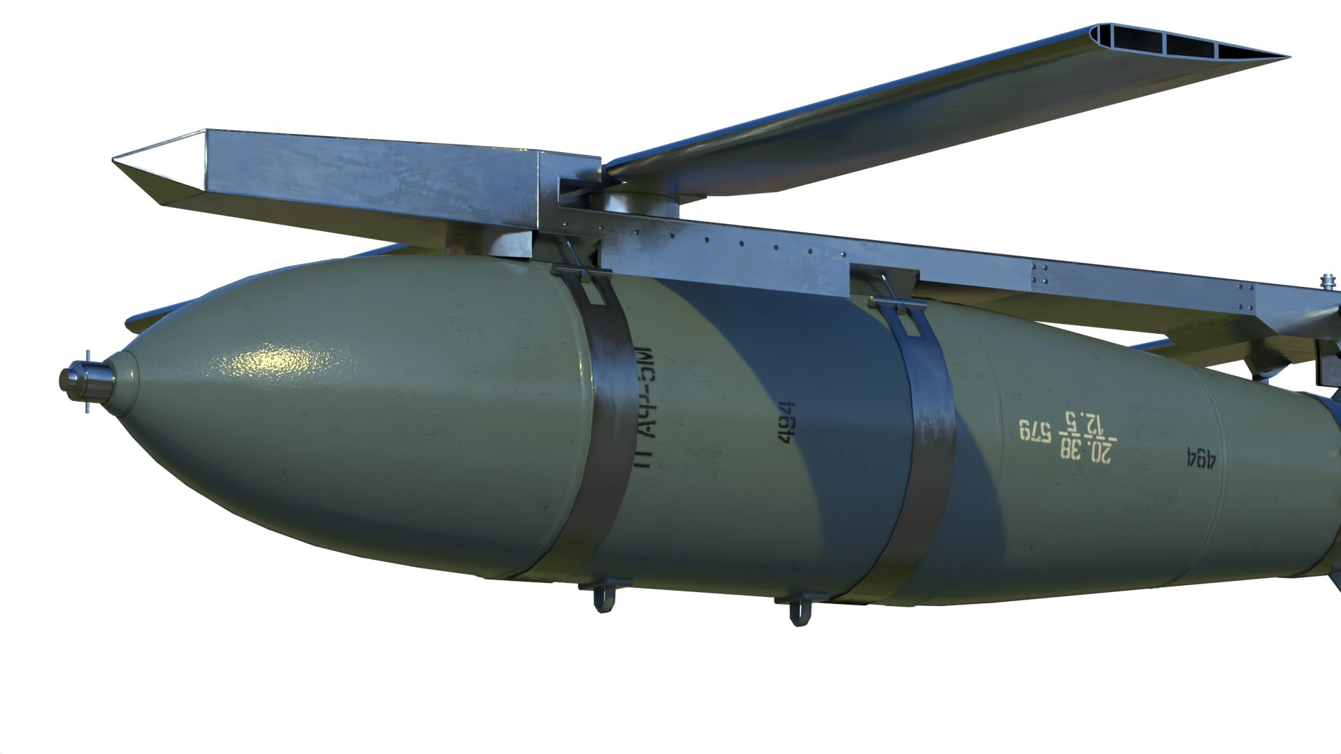 3D UMPK FAB-500 Guided Bomb - TurboSquid 2187246