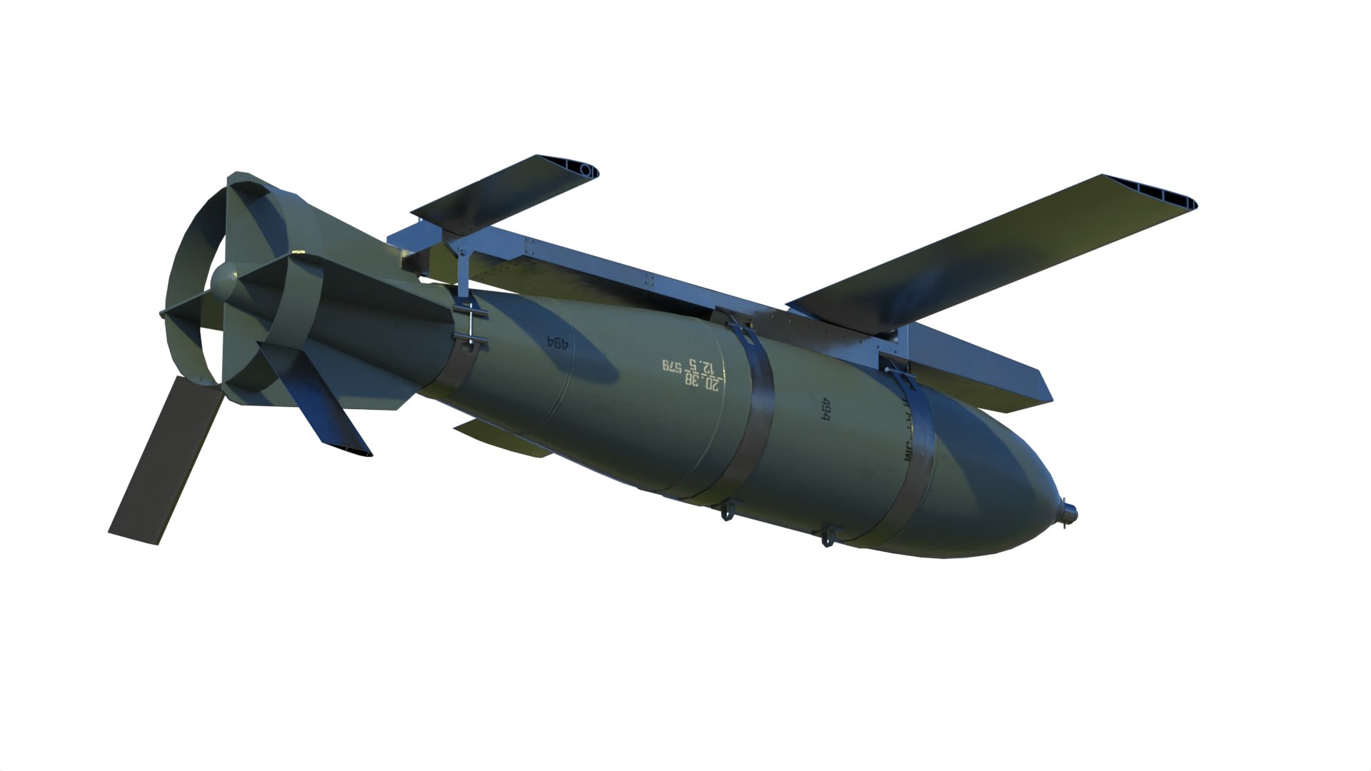 3D UMPK FAB-500 Guided Bomb - TurboSquid 2187246