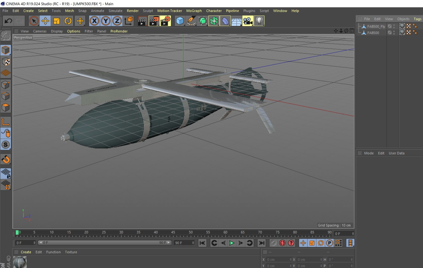 3D UMPK FAB-500 Guided Bomb - TurboSquid 2187246