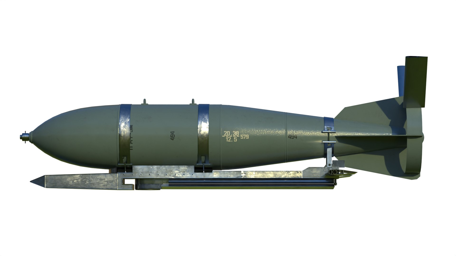 3D UMPK FAB-500 Guided Bomb - TurboSquid 2187246
