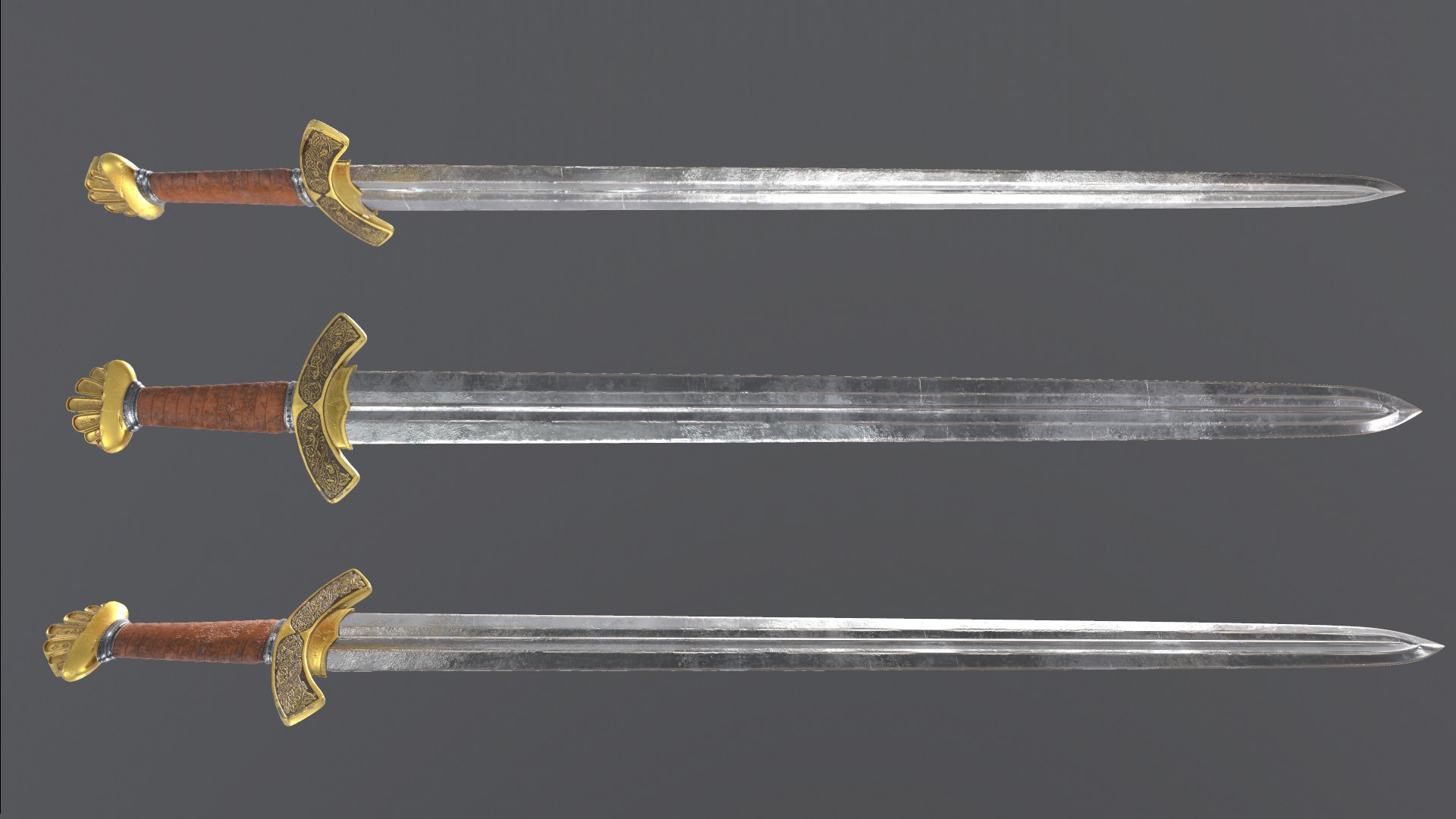 3D VikingSword - TurboSquid 2119490