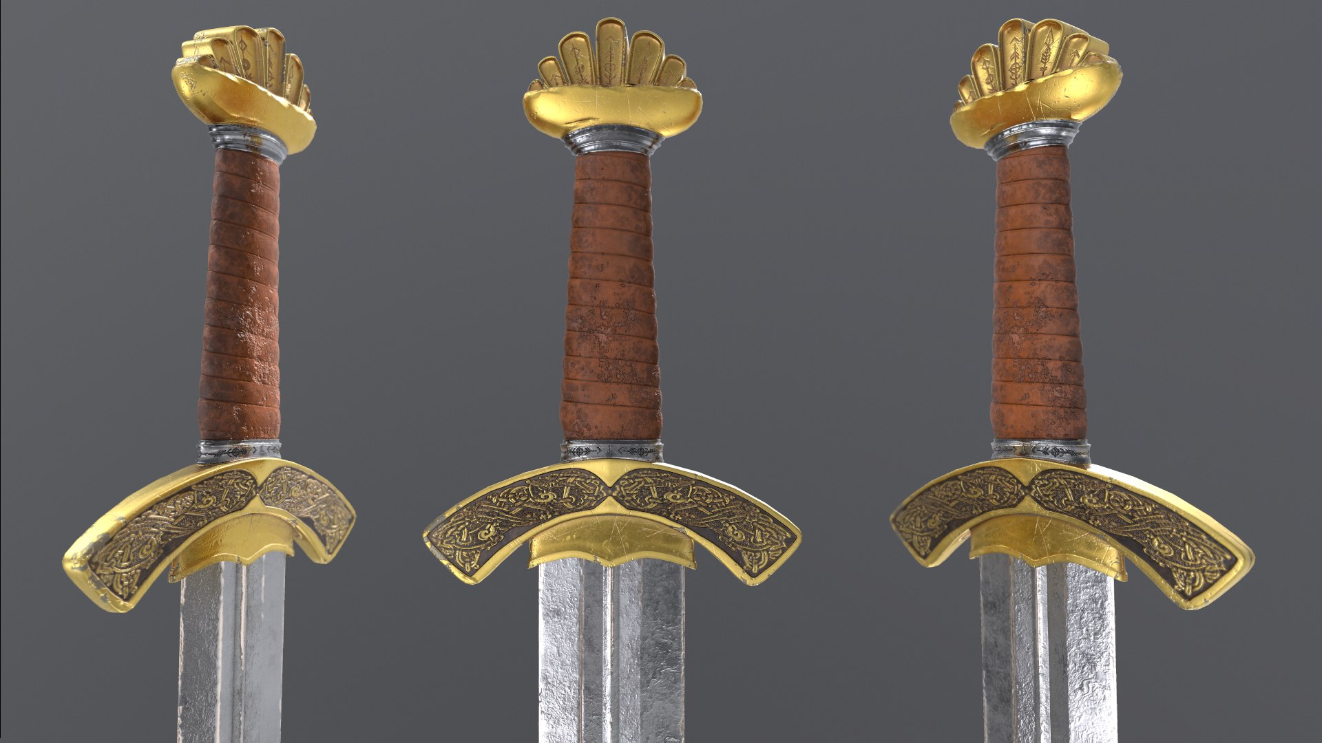 3D VikingSword - TurboSquid 2119490