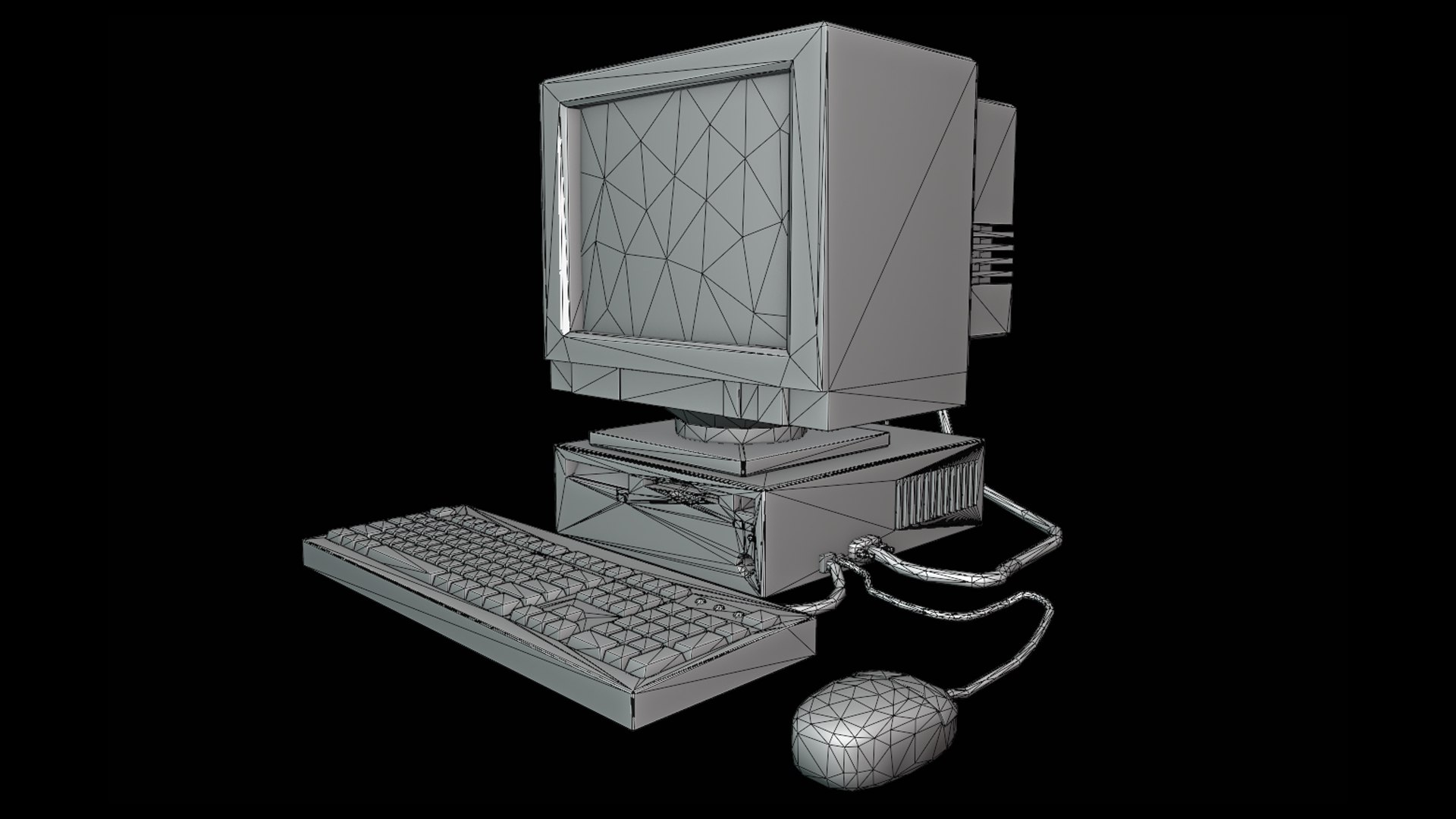 Vintage Computer 3D Model - TurboSquid 2012230