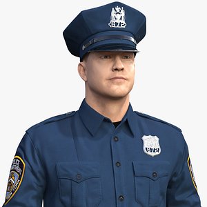 3ds police hats 2