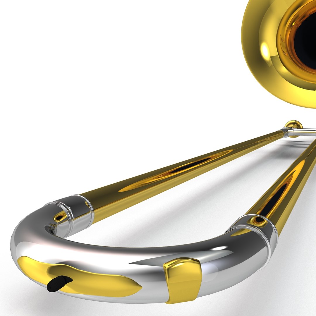 3d Trombone 2 Model