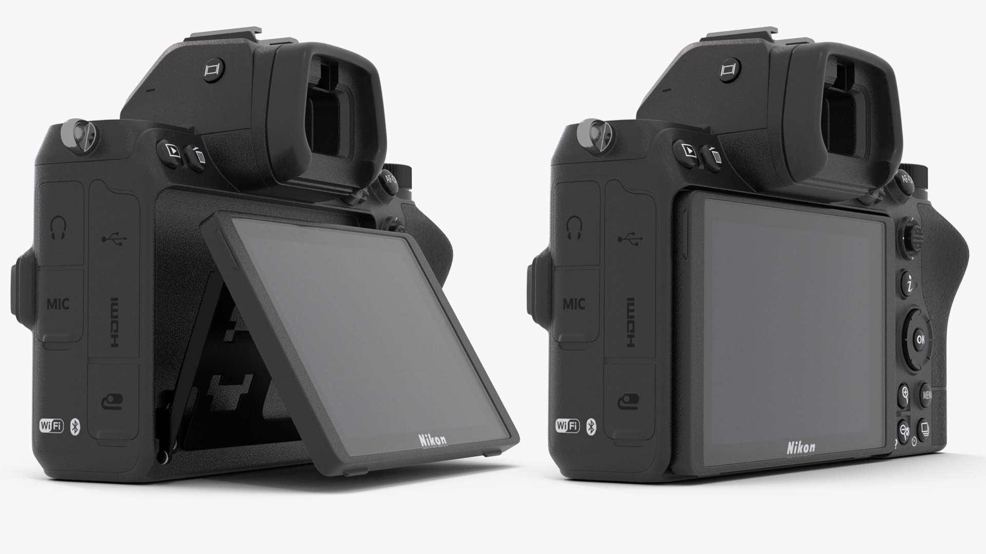 3D Model Mirrorless Digital Camera Nikon Z5 Body - TurboSquid 1966523