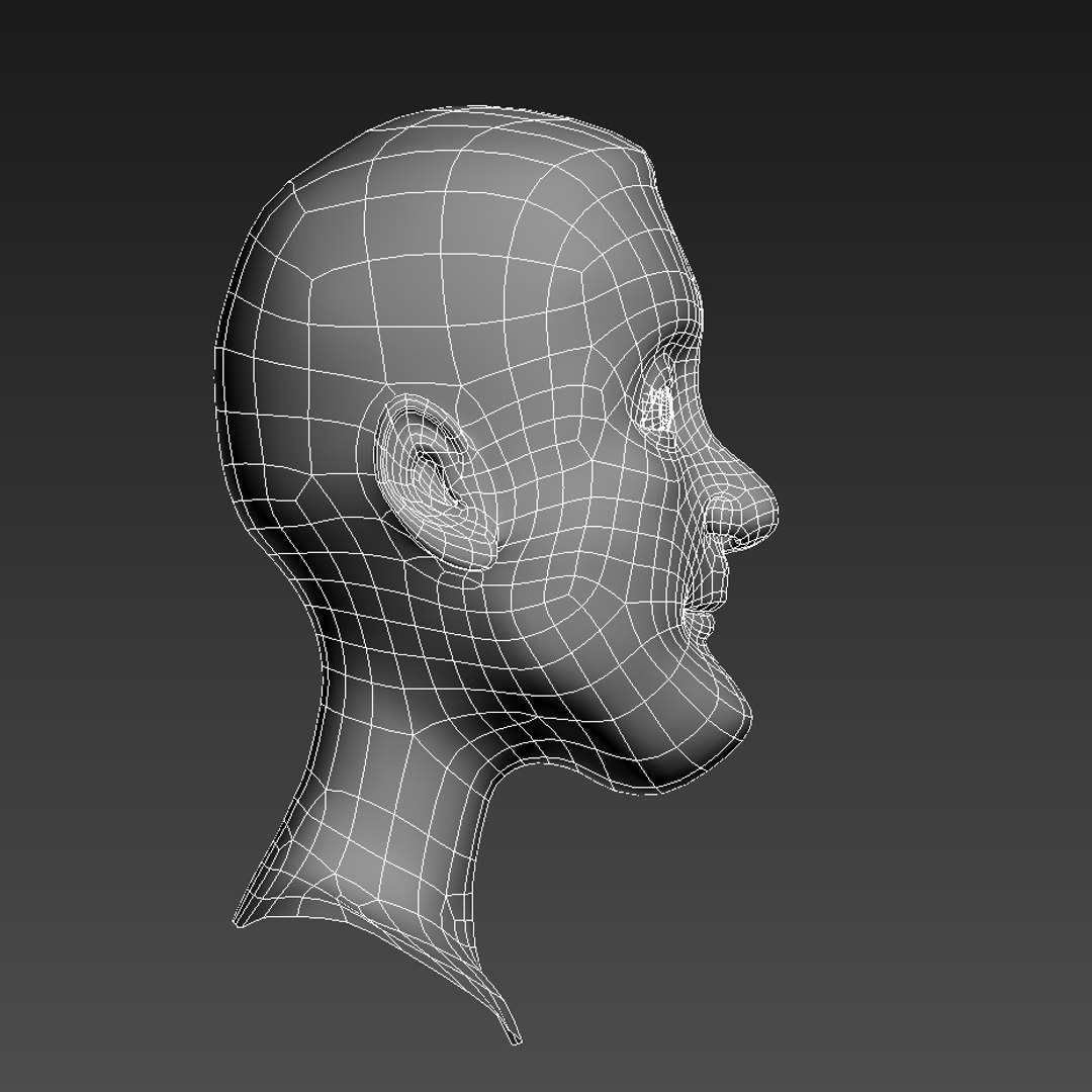 Man Face 3D Model - TurboSquid 1463916